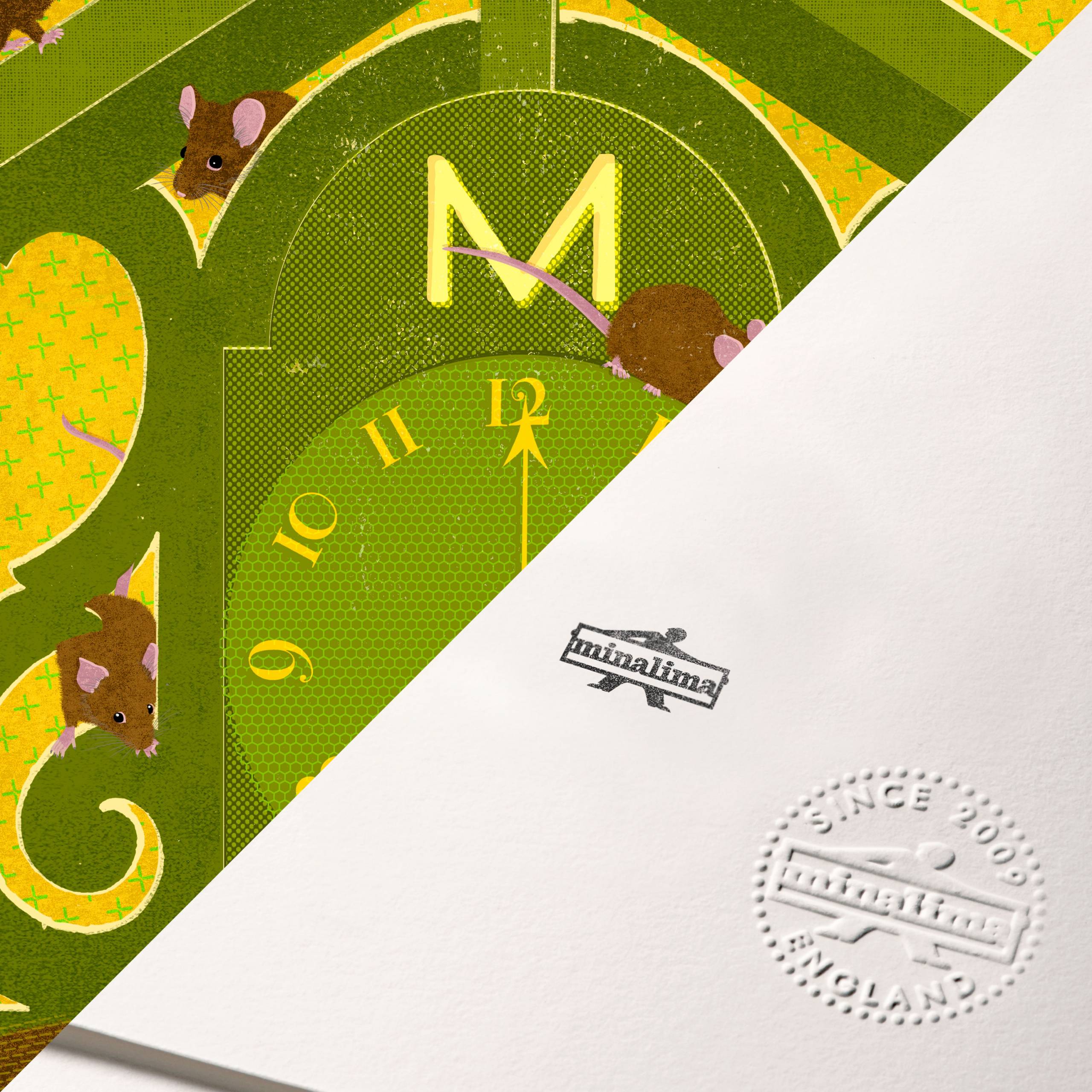 A Mischief of Mice Print - MinaLima