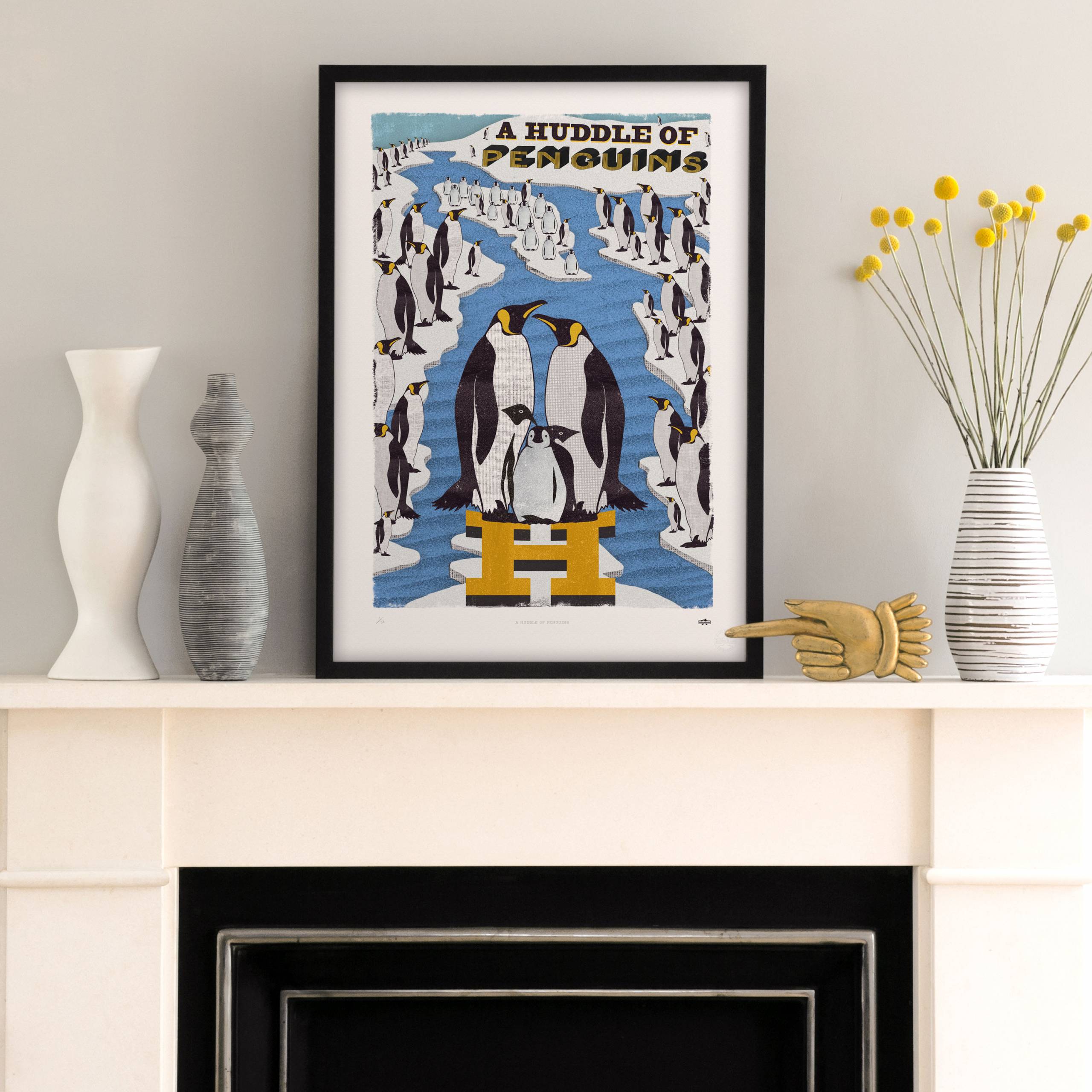 A Huddle of Penguins - MinaLima