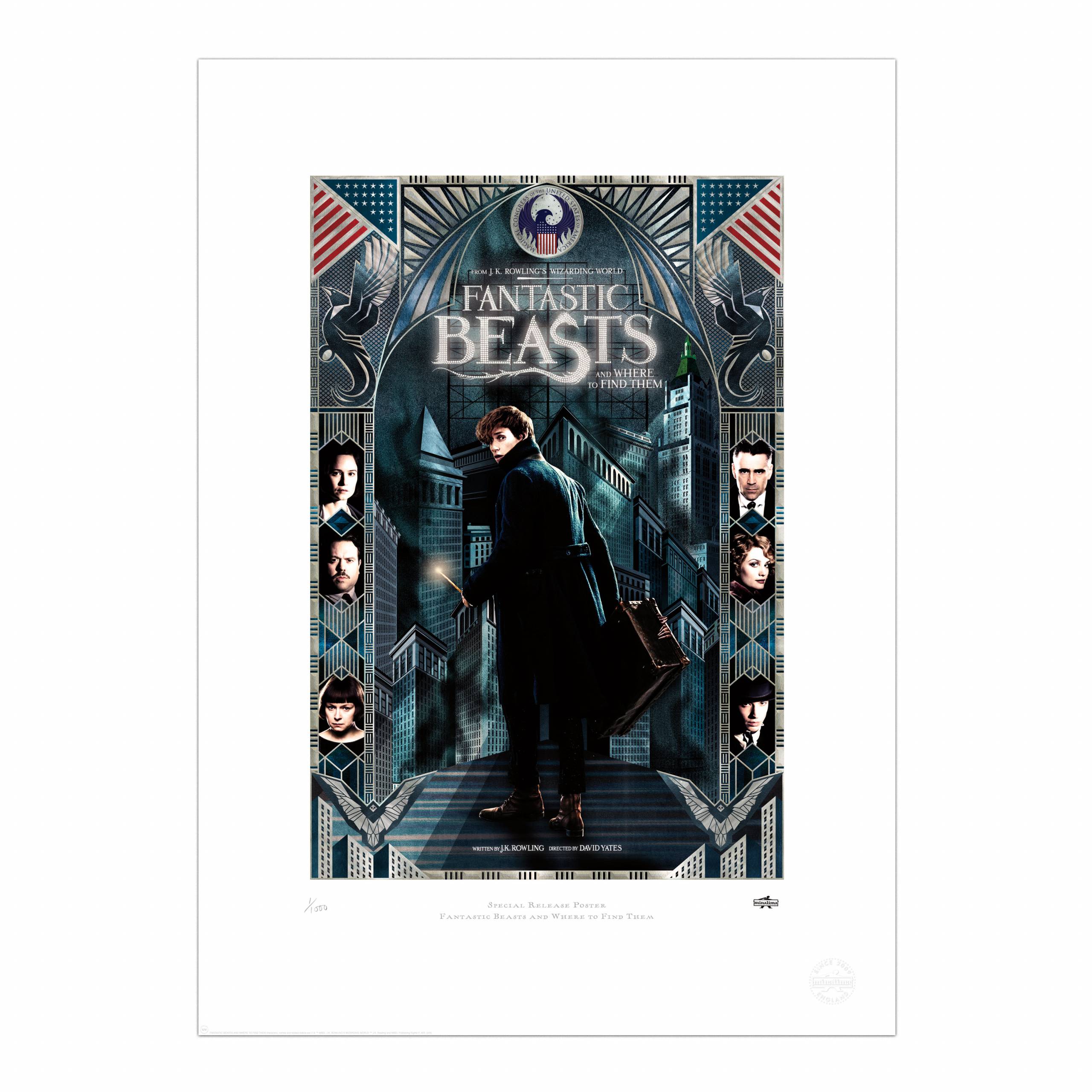 Fantastic Beasts and Where to Find Them - Special Release Film Poster ...