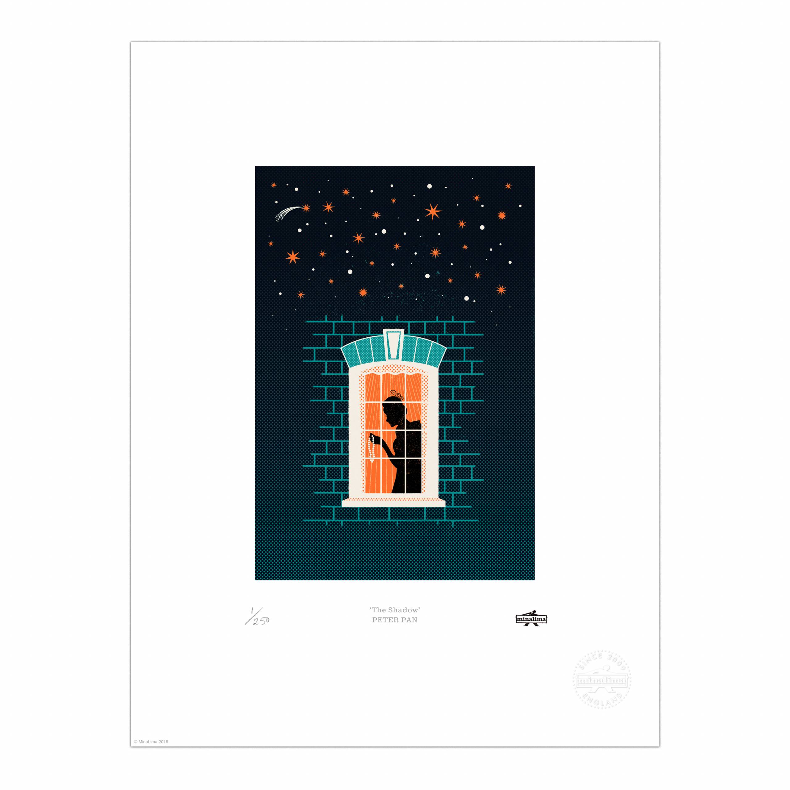 Peter Pan - 'The Shadow' - MinaLima