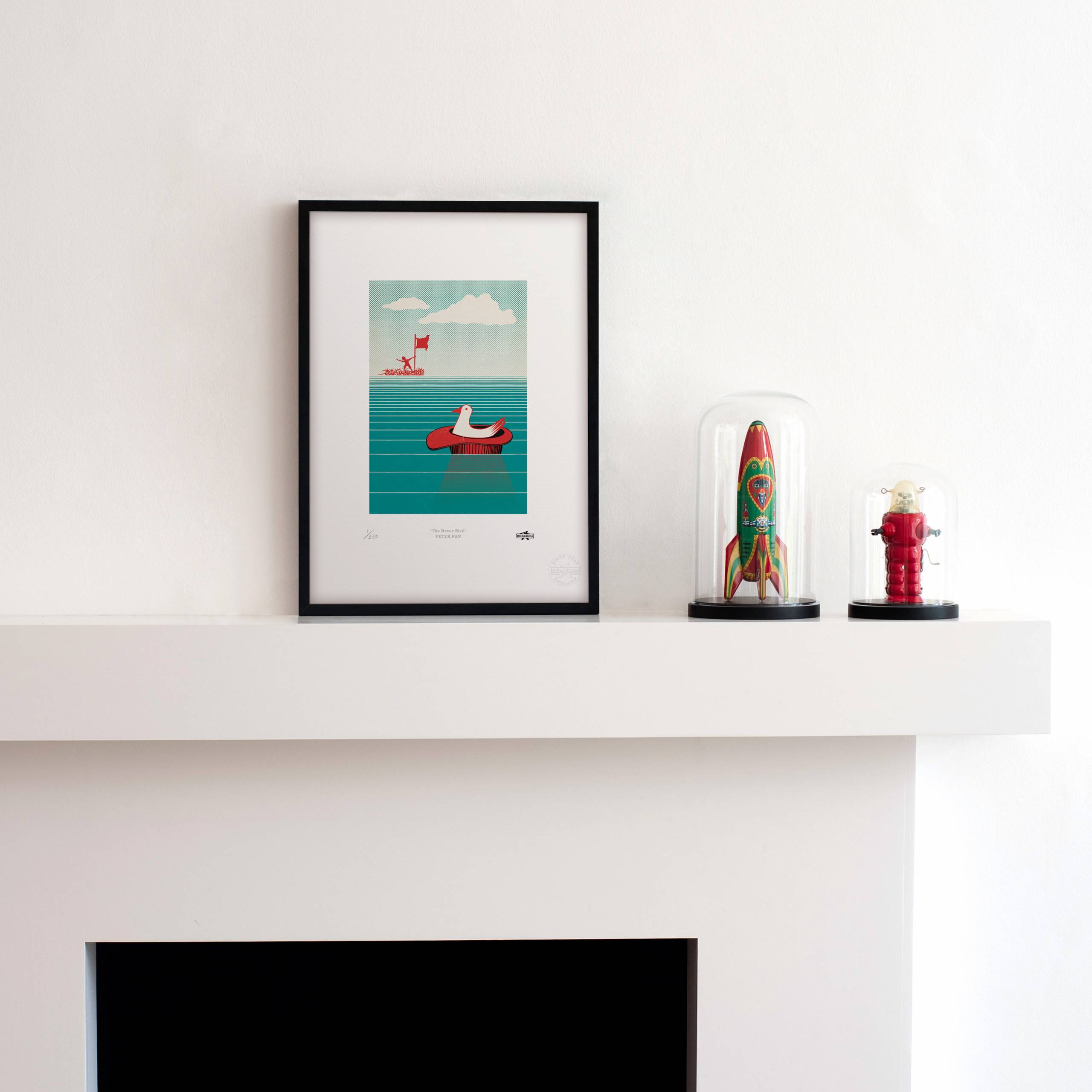 Peter Pan - 'The Never Bird' - MinaLima