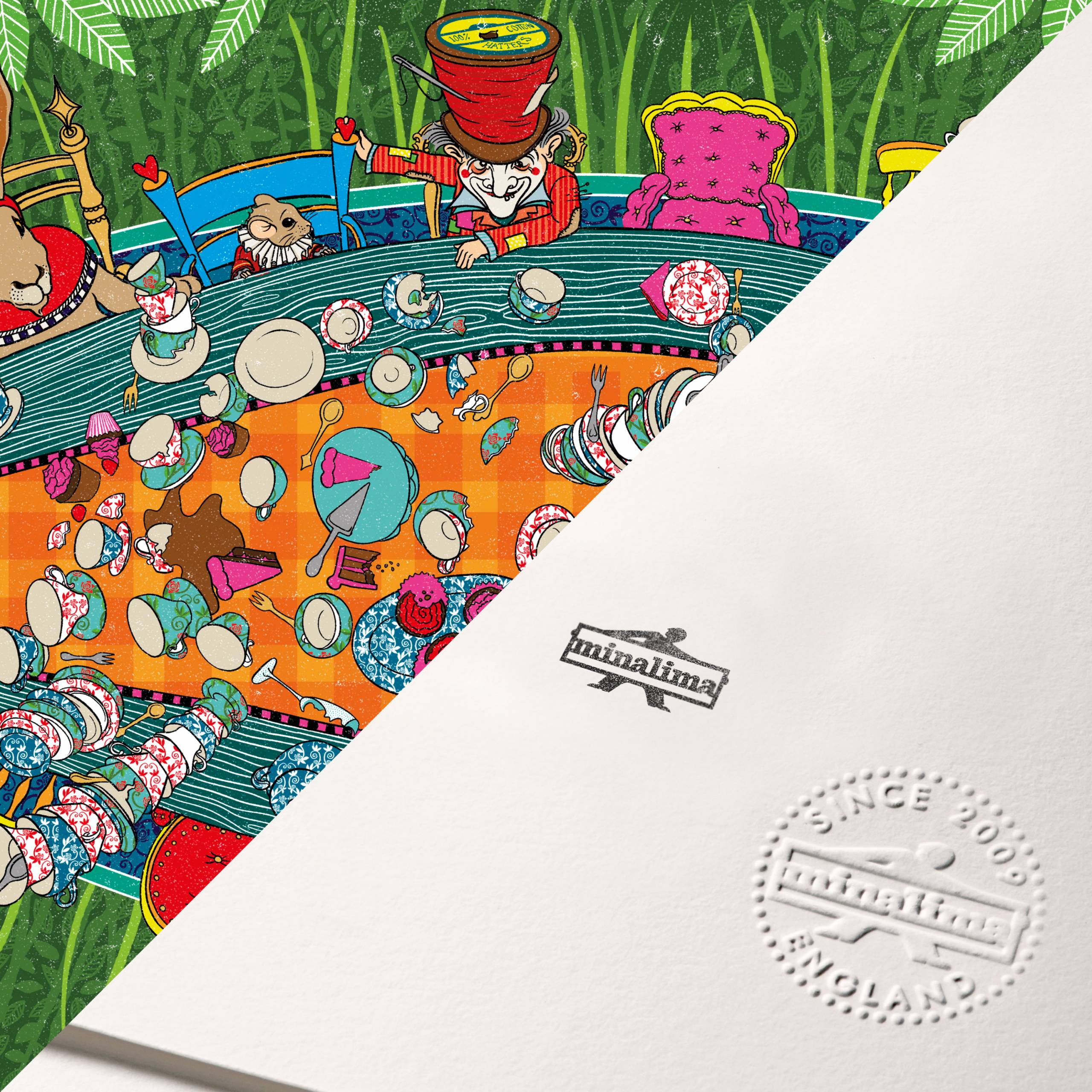 Alice's Adventures in Wonderland - ‘A Mad Tea-Party’ - MinaLima