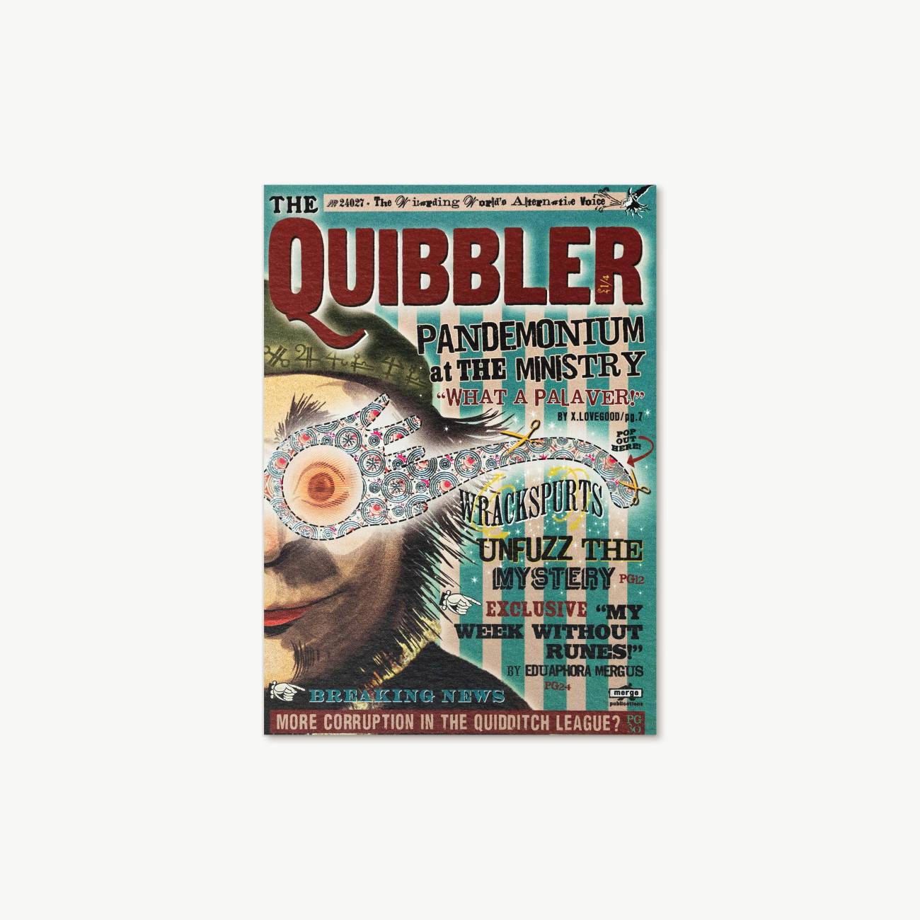 The Quibbler - Spectrespecs Issue - MinaLima